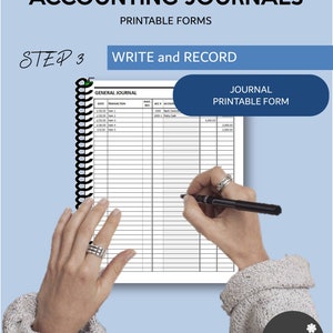 Printable Accounting Journal Forms | Accounting Journal Excel ...