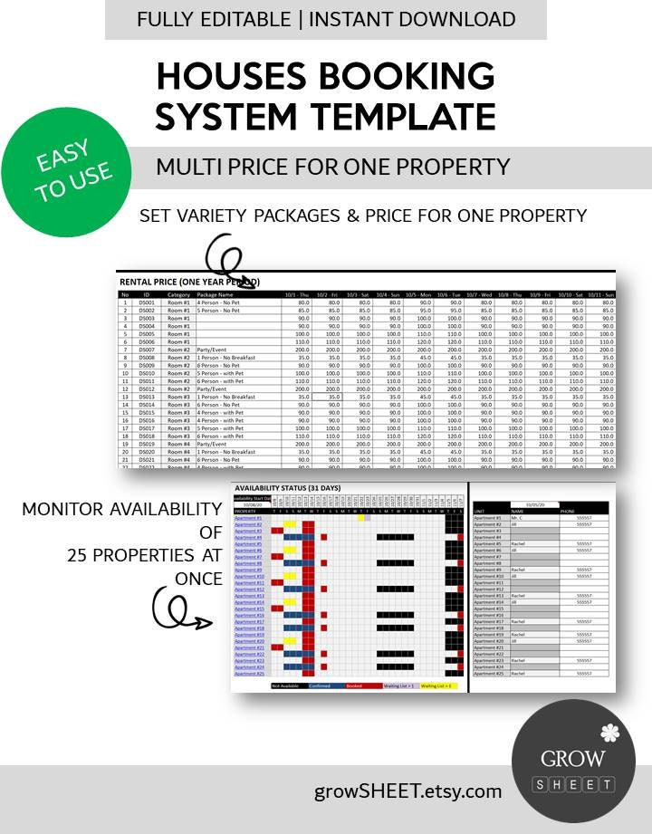 Short Term Rental House Booking System Template Vacation Houses ...