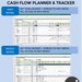 Construction Project Cash Flow Planner and Tracker Spreadsheet | Daily ...