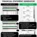 Bakery Shop Financial Statement Generator | Automated Income - Balance ...