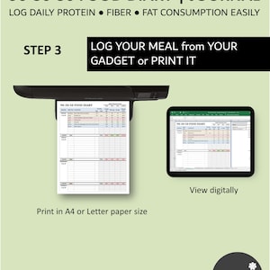 90-30-50 Food Diary | Daily Food Journal With Nutrient Calculator | 90 ...