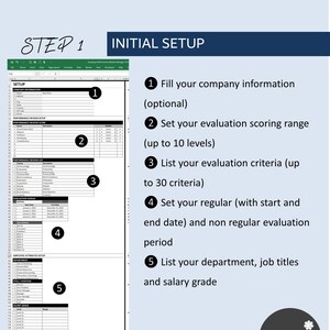 Employee Performance Review Template With Database | Performance ...