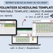 Volunteer Scheduling Template for Excel and Google Sheets | Multi Roles ...