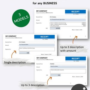 Cash Receipt Generator for Small Business | Cash Receipt Template Excel ...