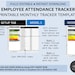 Employee Attendance Tracker Daily Attendance Record Start From Any ...