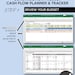 Construction Project Cash Flow Planner and Tracker Spreadsheet | Daily ...