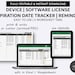 Employee Software License Expiry Date Tracker | Simple Inventory ...