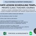 Private Lesson Scheduling Template for Excel and Google Sheets ...