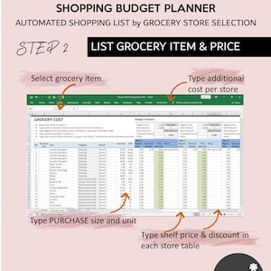 Grocery Price Comparison With Automated Shopping List Generator ...