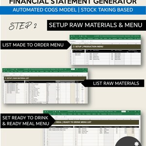 Food Truck Business Financial Statement Generator | Automated Income ...