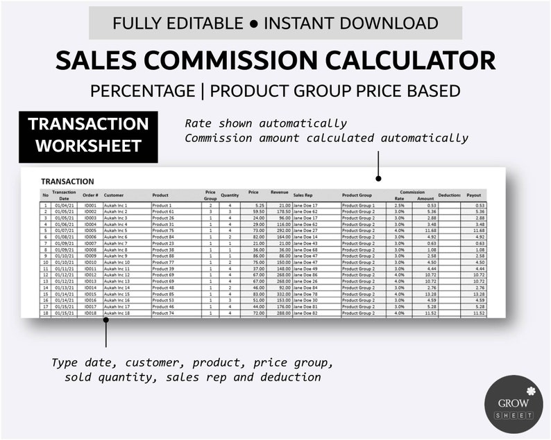 Sales Commission Calculator | Automated Tiered Commission Calculator ...