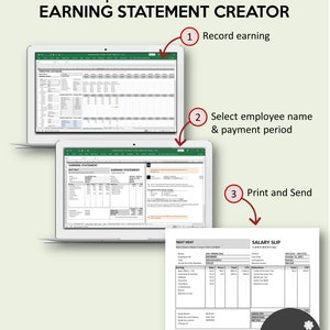 Pay Stub Generator | Salary Slip Creator With Hourly Employee Database ...