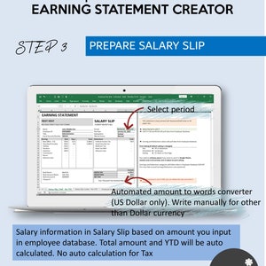 Salary Slip Generator | Pay Slip Creator With Daily Employee Database ...