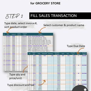 Invoice Generator for Grocery Stores | Excel Invoice Template for ...