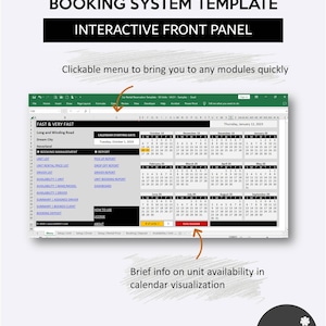 Car Rental Booking System Template | Vehicle Reservation Spreadsheet ...