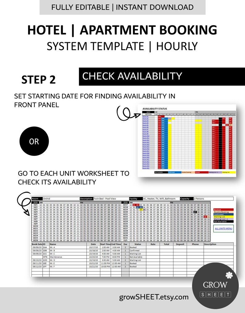 Hotel Hourly Booking System Template | Apartment Hourly Rental ...