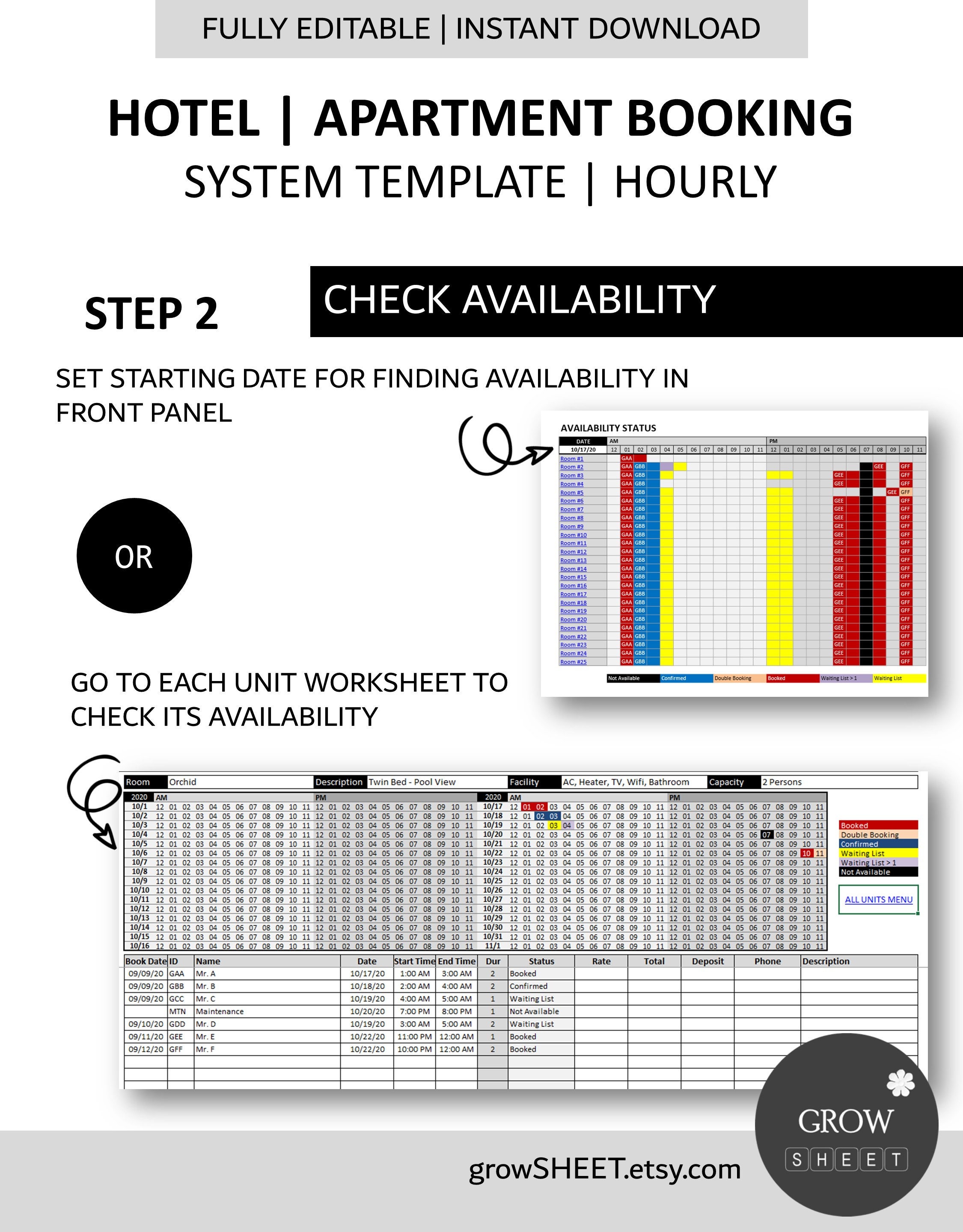 Hotel Hourly Booking System Template Apartment Hourly Rental ...