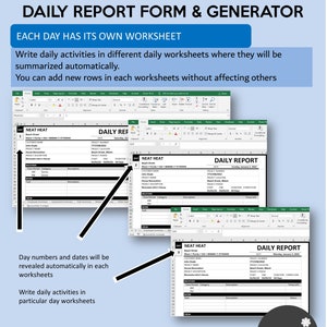 Construction Project Daily Report Generator With Database | Home ...