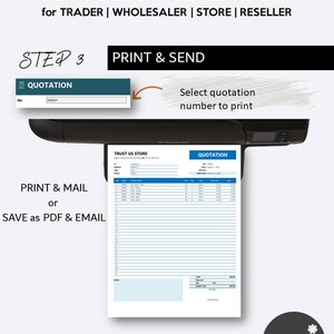 Quotation Generator for Small Business | Quotation Maker Excel Template ...