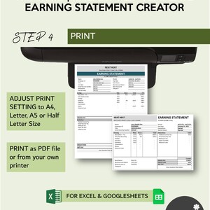 Pay Stub Generator | Salary Slip Creator With Hourly Employee Database ...