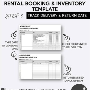 Outdoor Gear Equipment Rental Booking and Inventory Management Template ...