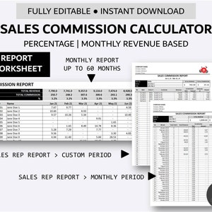 Sales Commission Calculator | Monthly Revenue Based Commission ...