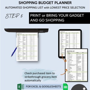 Grocery Cost Calculator With Automated Lowest Price Filter | Shopping ...