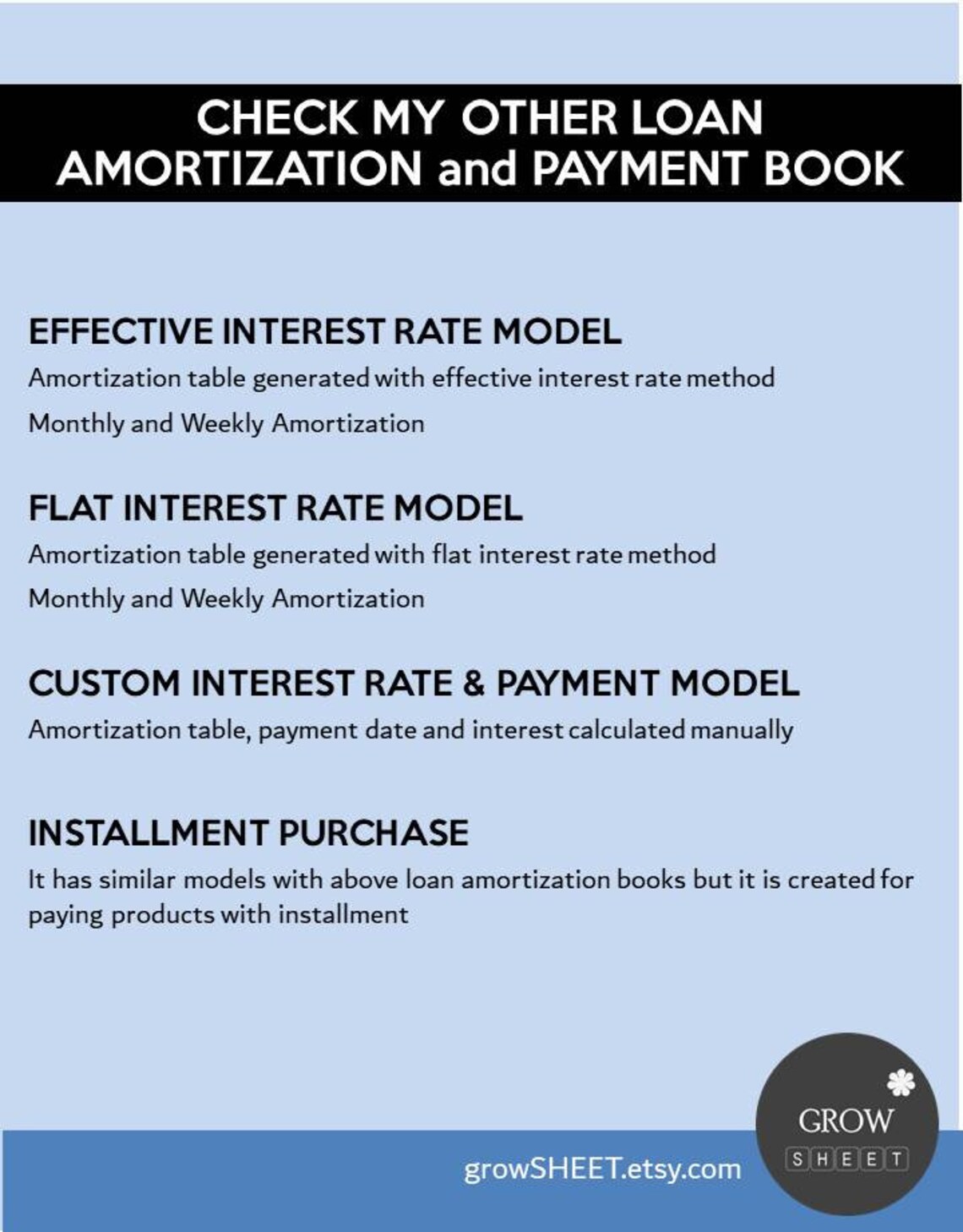Weekly Loan Amortization Schedule and Payment Log Mortgage Calculator ...