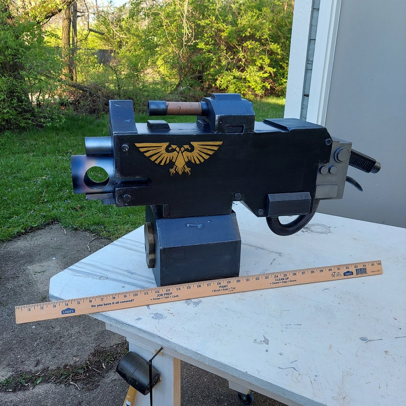Fan Made Space Marine Warhammer 40K Heavy Bolter Prop Replica - Etsy