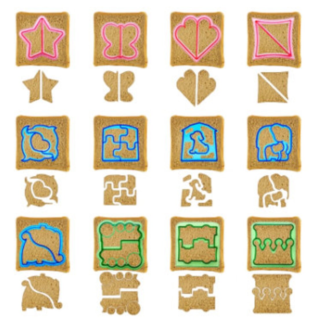 Sandwich Cutters Mould Food Toast Bread Mold Cute Baking - Etsy