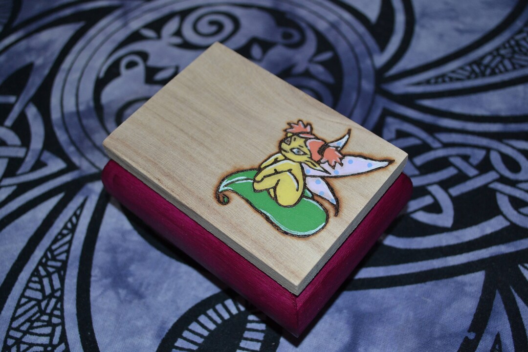 Customizable Little Elf Decorated Treasure Chest for Girl - Etsy