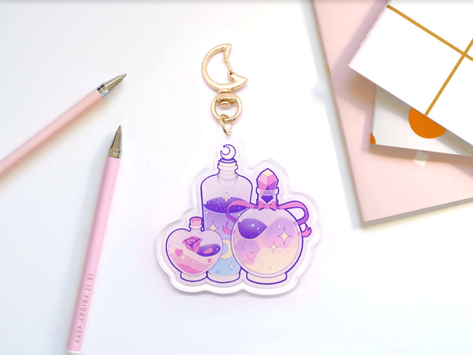 Magic Potions 2.5 Inch Acrylic Charm - Etsy