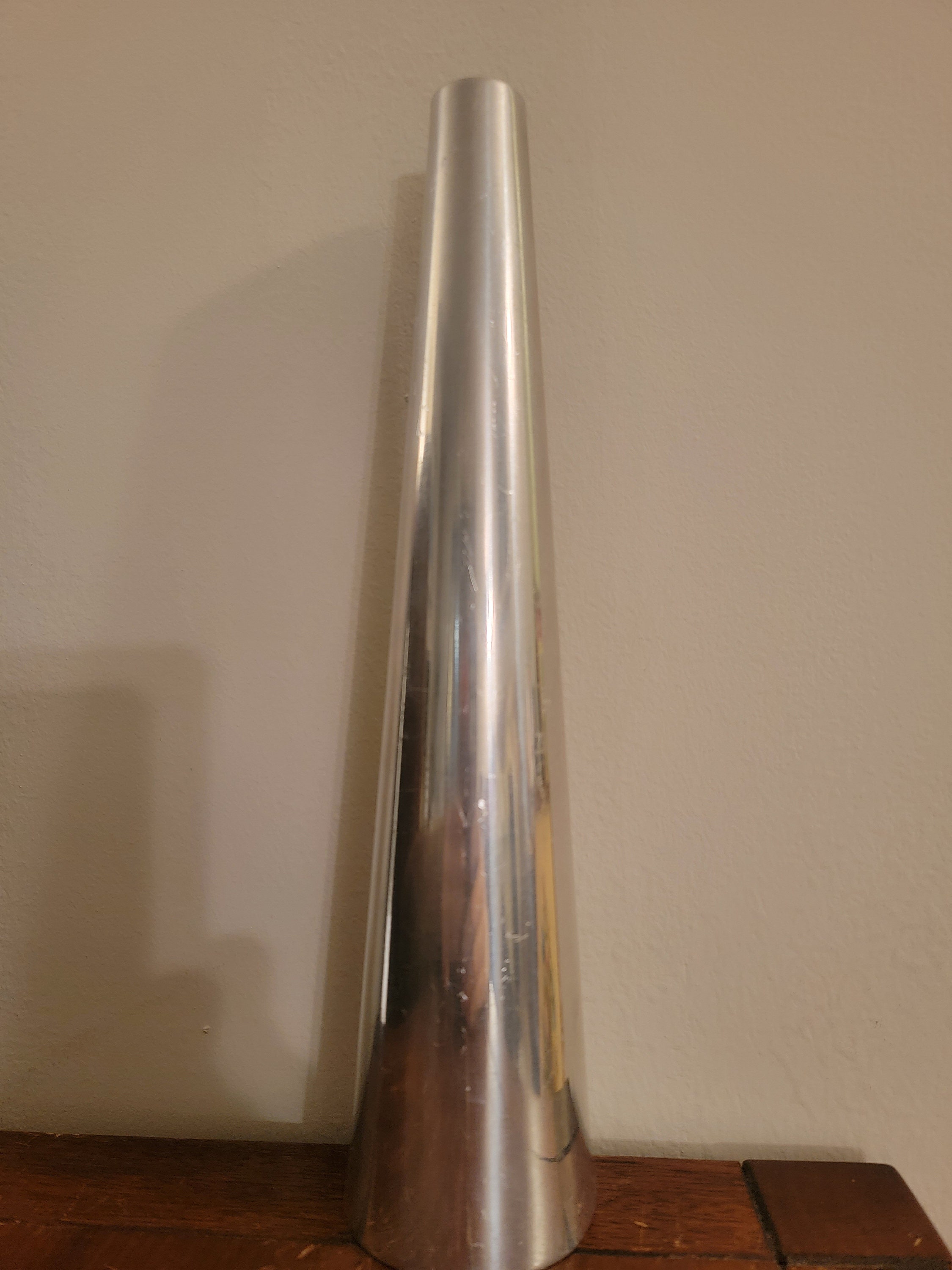Modernist Mid Century Modern MCM Silver Conical Bud Vase Candlestick Holder - Etsy