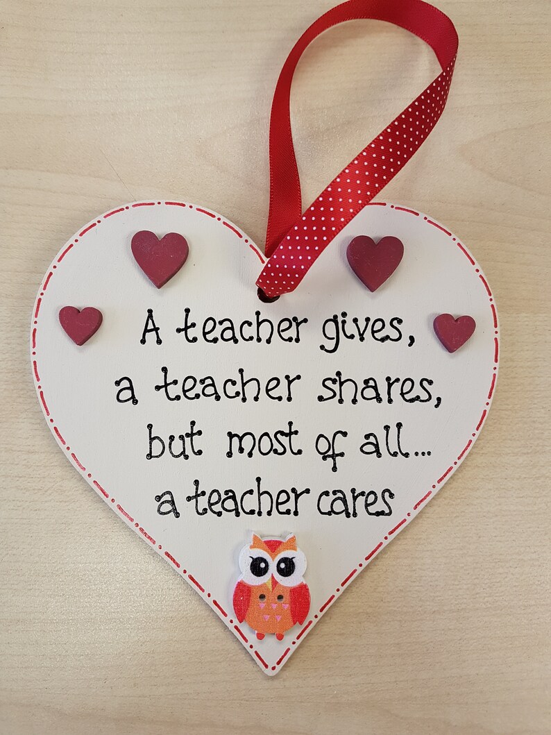 Personalised Teacher Plaques, Can Be Personalised With Teacher Names ...