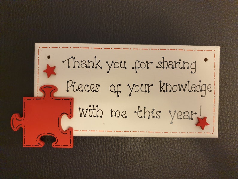 Personalised Teacher Plaques, Can Be Personalised With Teacher Names ...