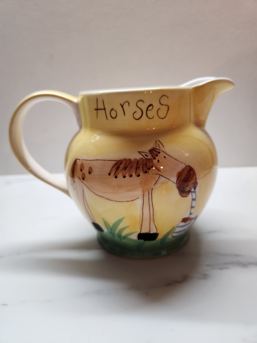 Lovely Vintage Whittards of Chelsea Jug Horse Drinking Hot Chocolate - Etsy
