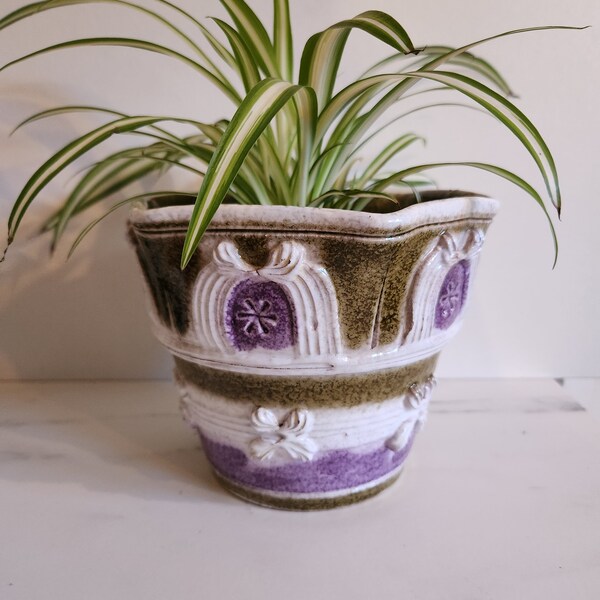 Vintage Plant Pot - Etsy UK