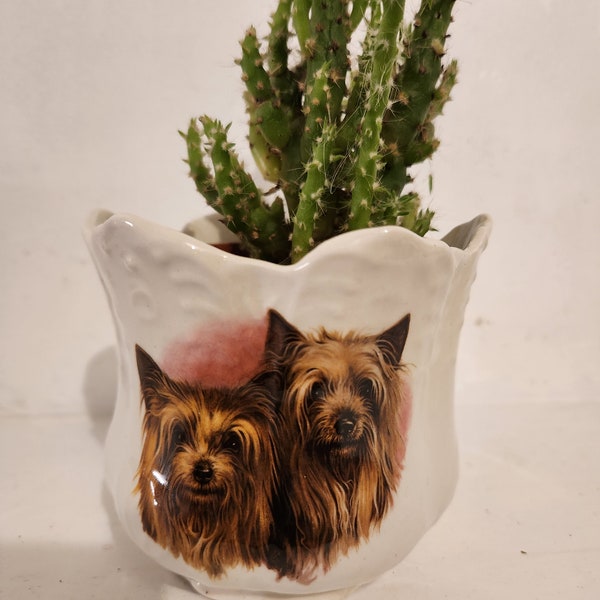 Retro Plant Pot - Etsy