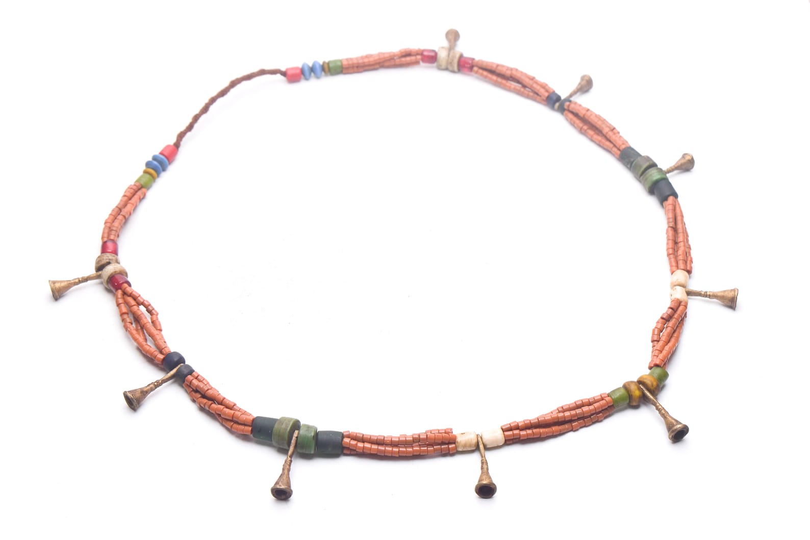 Naga Necklace Tribe Metal Pendant From Nagaland With Conch - Etsy