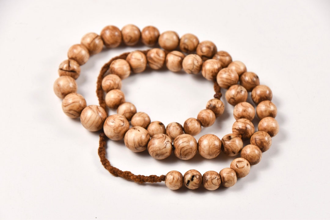 Handmade Mala Rosary With Conch Shell Mala Beads From Nepal - Etsy