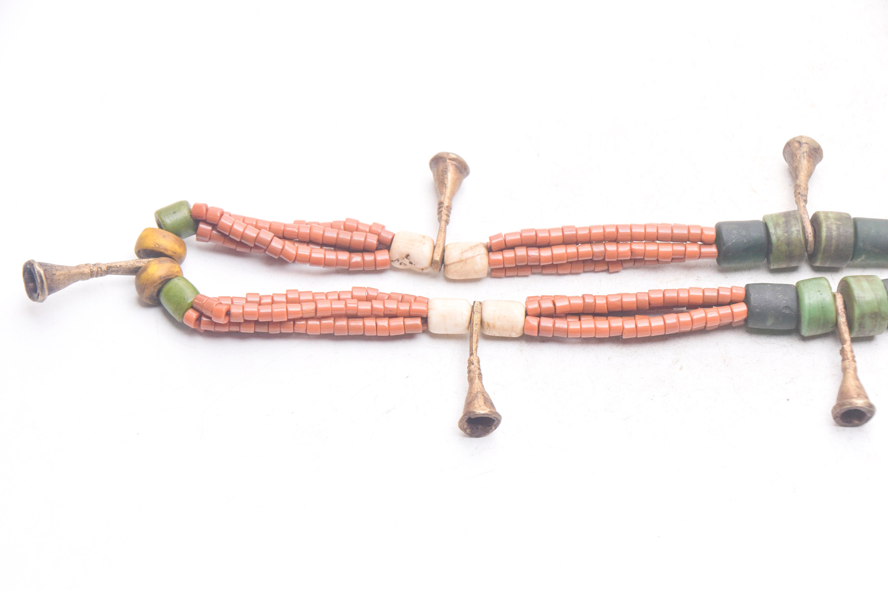 Naga Necklace Tribe Metal Pendant From Nagaland With Conch - Etsy