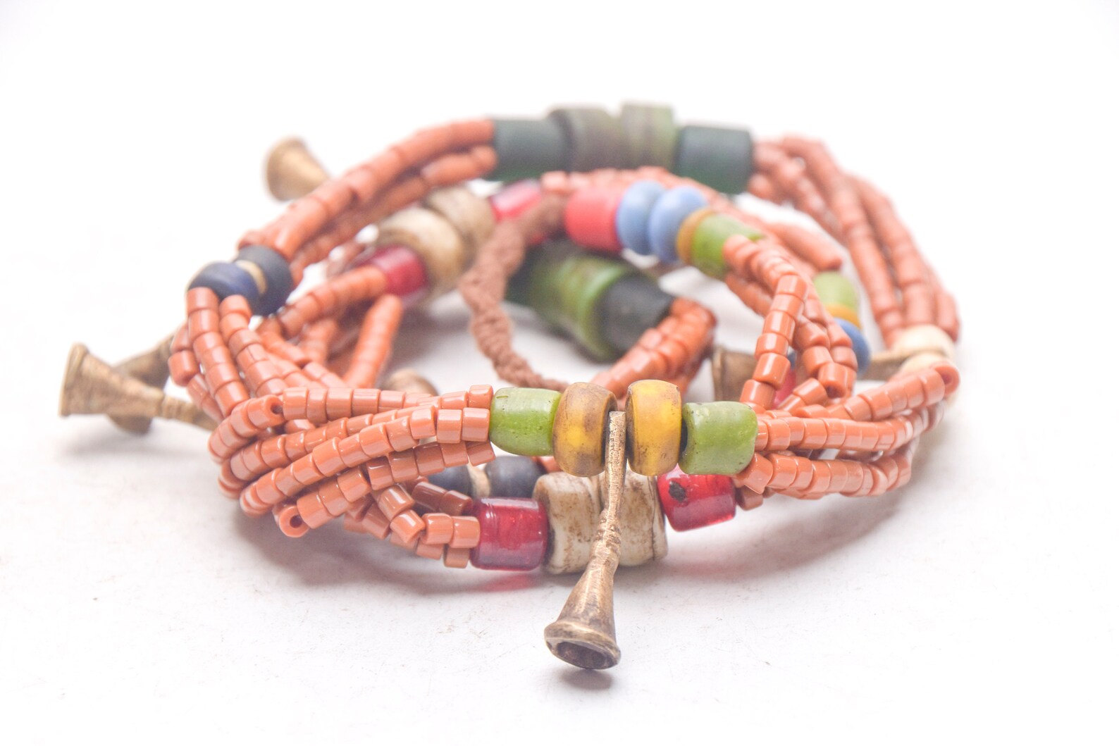 Naga Necklace Tribe Metal Pendant From Nagaland With Conch - Etsy