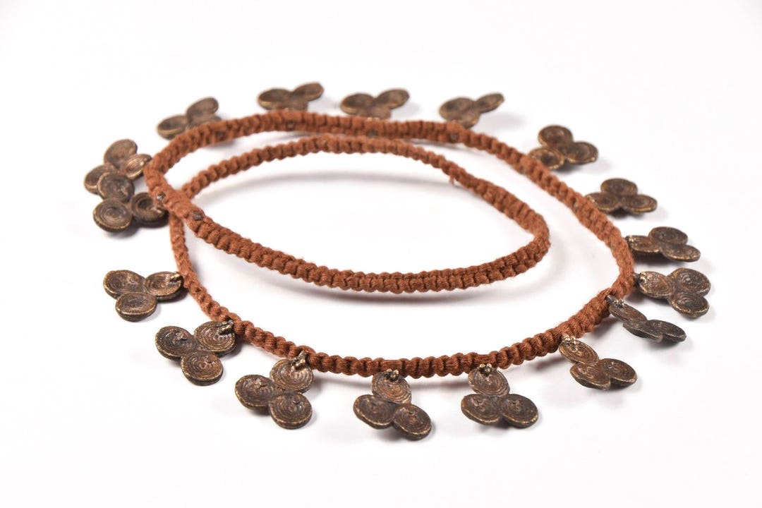 Ehnic NAGA Necklace Brass Ethnic Design Handmade Small Tribal - Etsy