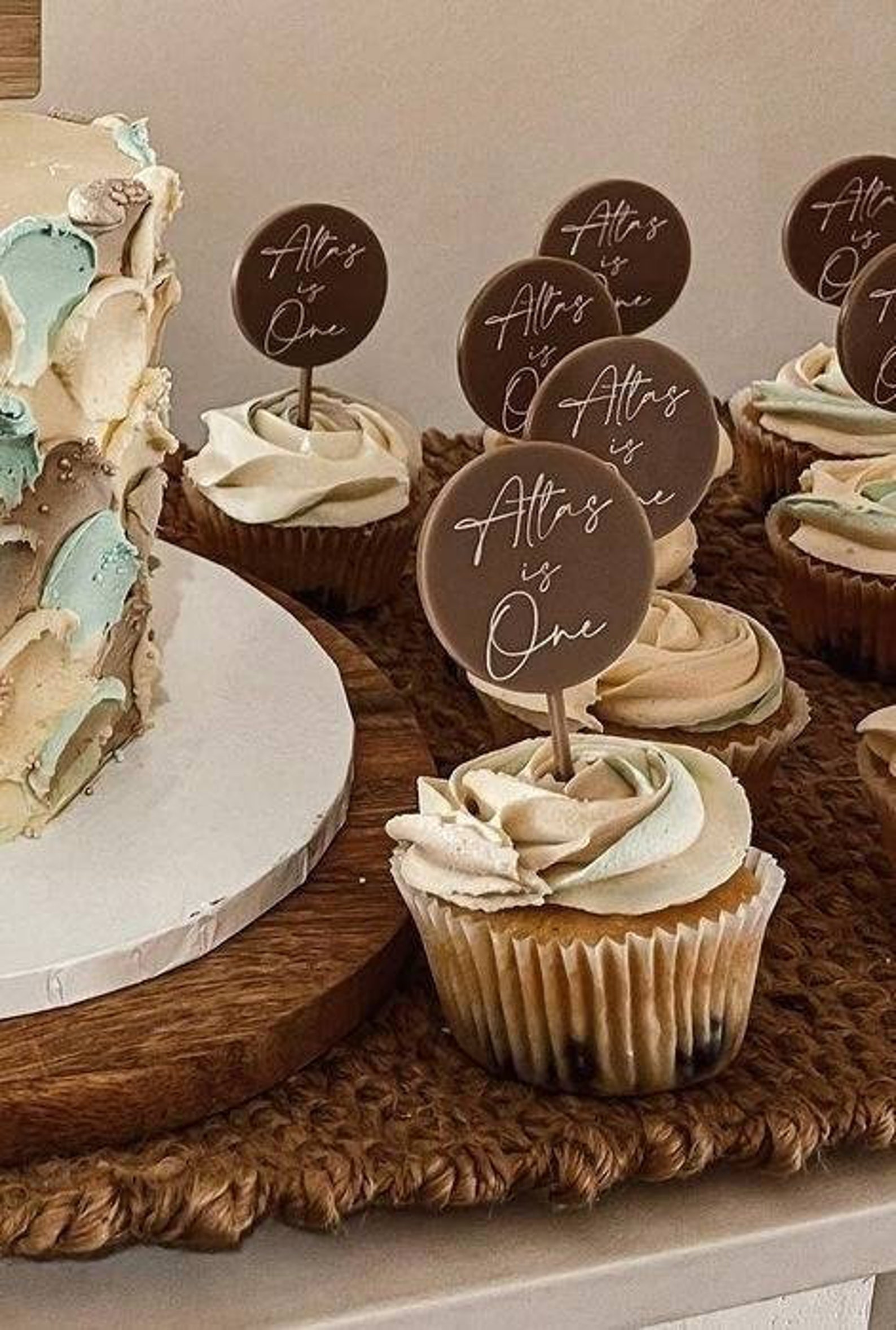 Custom Cupcake Toppers Personalised Cupcake With Name - Etsy