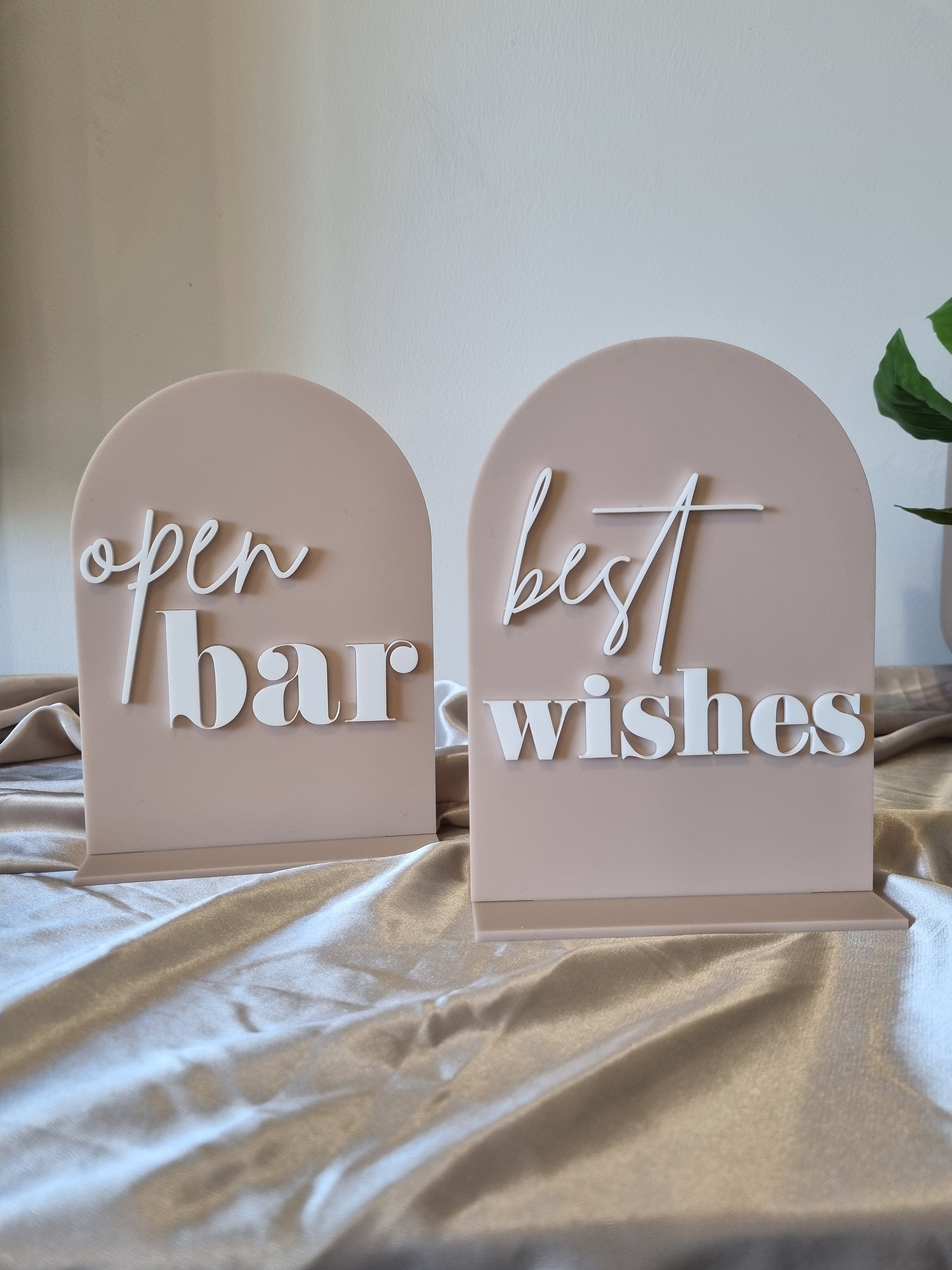 Wedding Table Number Neutral Table Sign Table Sign Wedding - Etsy