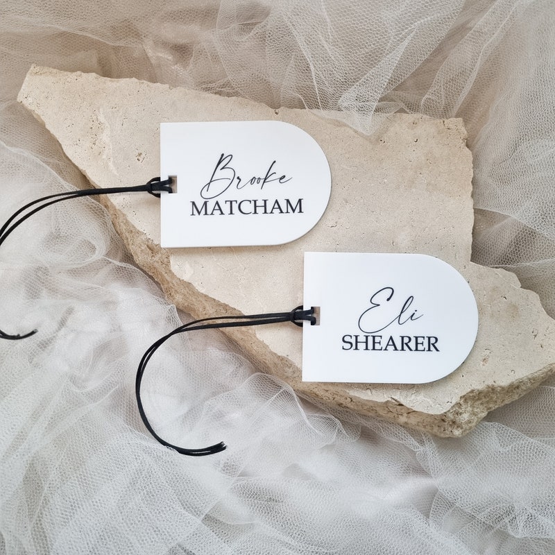 Luggage Tag Wedding Favor - Etsy