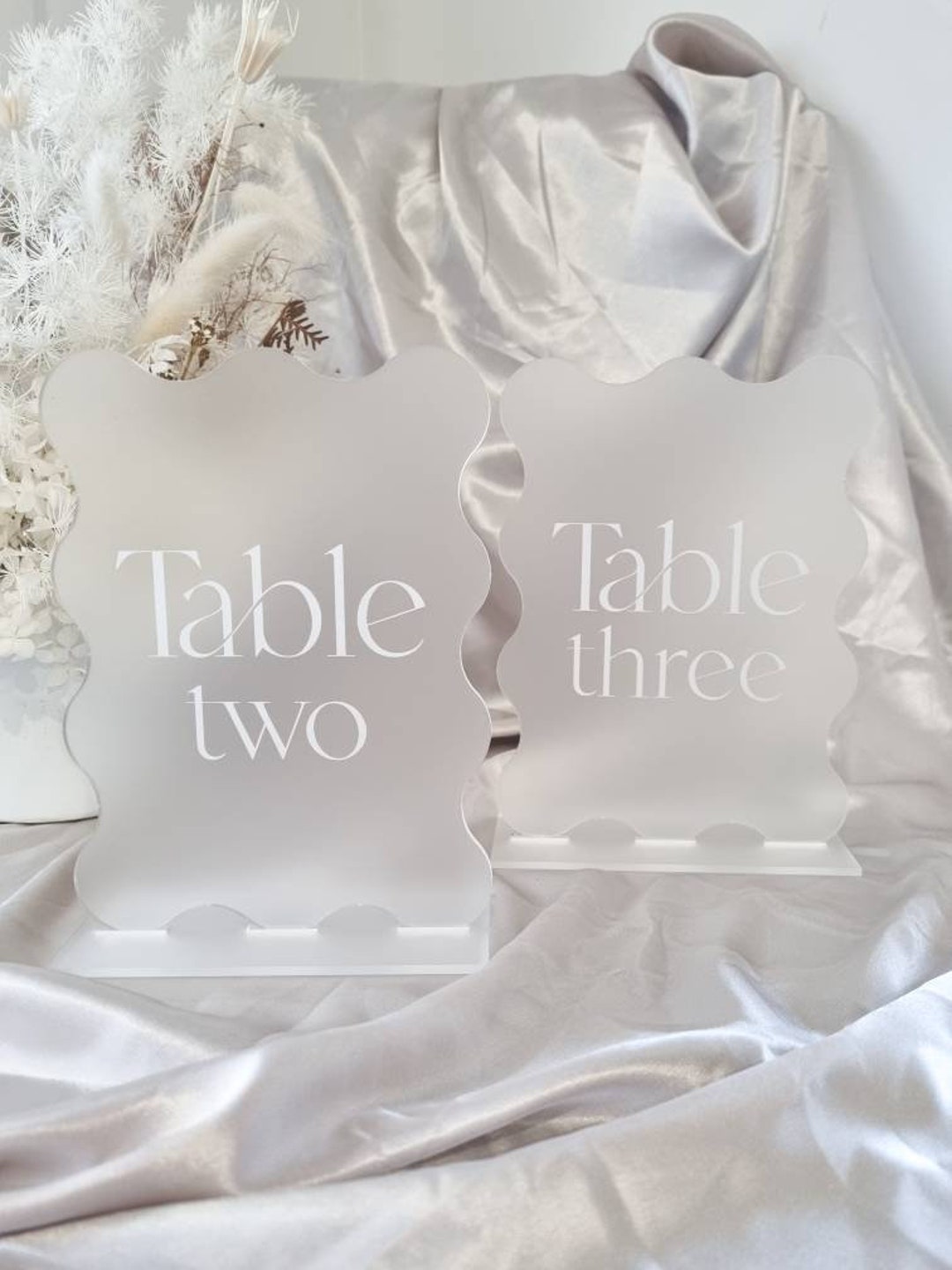Wedding Table Number, Neutral Table Sign, Table Sign Wedding, Modern ...