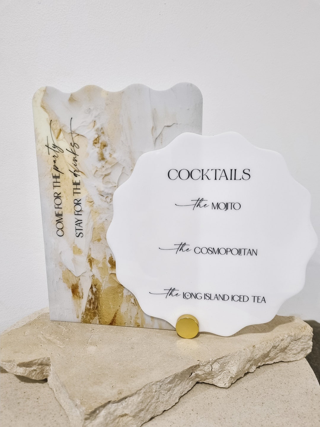 Acrylic Double Bar Menu, Drunk in Love Bar Sign, Bar Sign, Event Sign ...