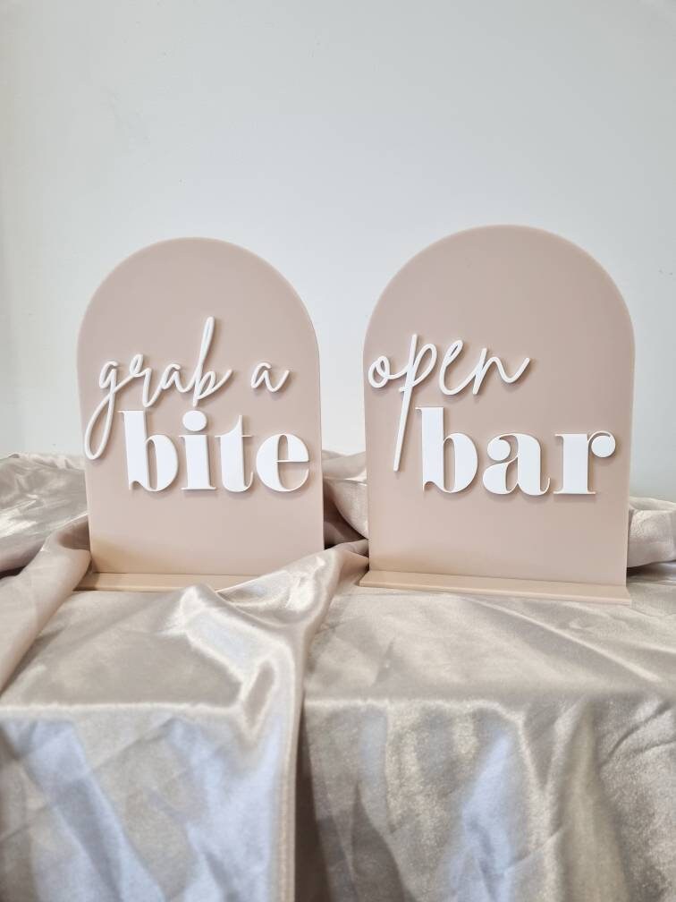 Wedding Table Number Neutral Table Sign Table Sign Wedding - Etsy Australia