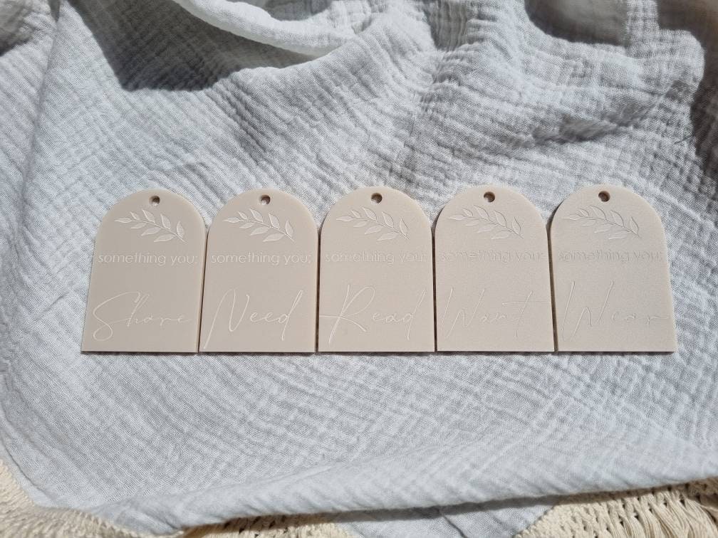 Reusable Gift Tags for Christmas Something Gift Tags Want | Etsy